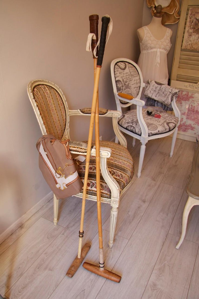 Antique Polo Mallet, Vintage Bamboo Polo Stick C.1900s, English Made, J ...