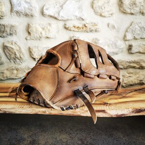 Vintage Leather Baseball Glove - Free Engraving - Hand Made - Etsy