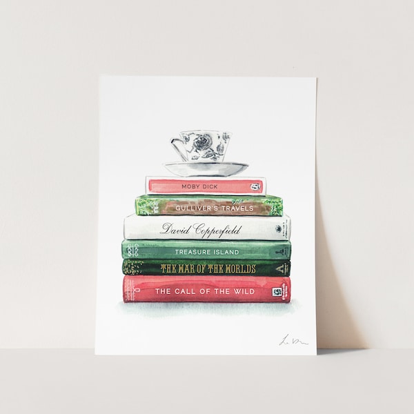 Custom Book Club Digital Print - Etsy