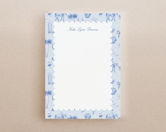 Custom Notepad Guitar Design Personalized Name // 50 Sheets per Pad 4x5 ...