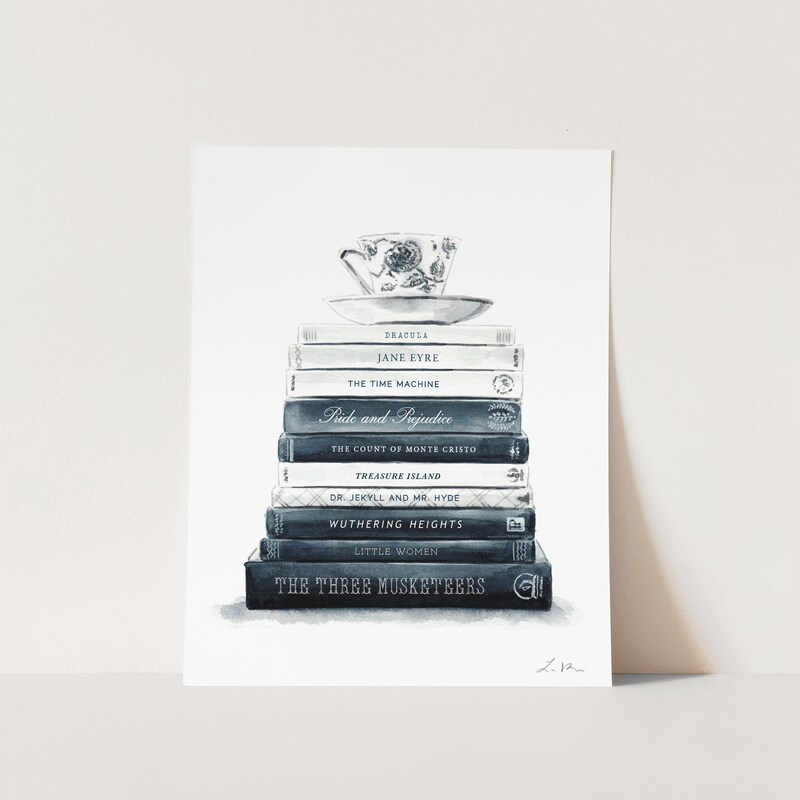 Book Art Print - Etsy