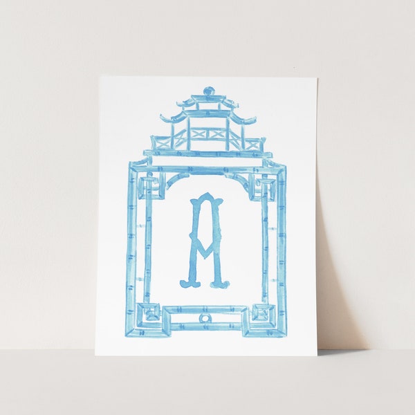 Pagoda Art Print - Etsy