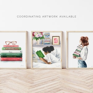 Pride and Prejudice Pemberley Art Print - Jane Austen Gift, Book Wall ...