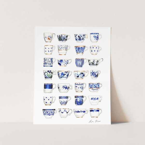 Teacup Art Print - Etsy