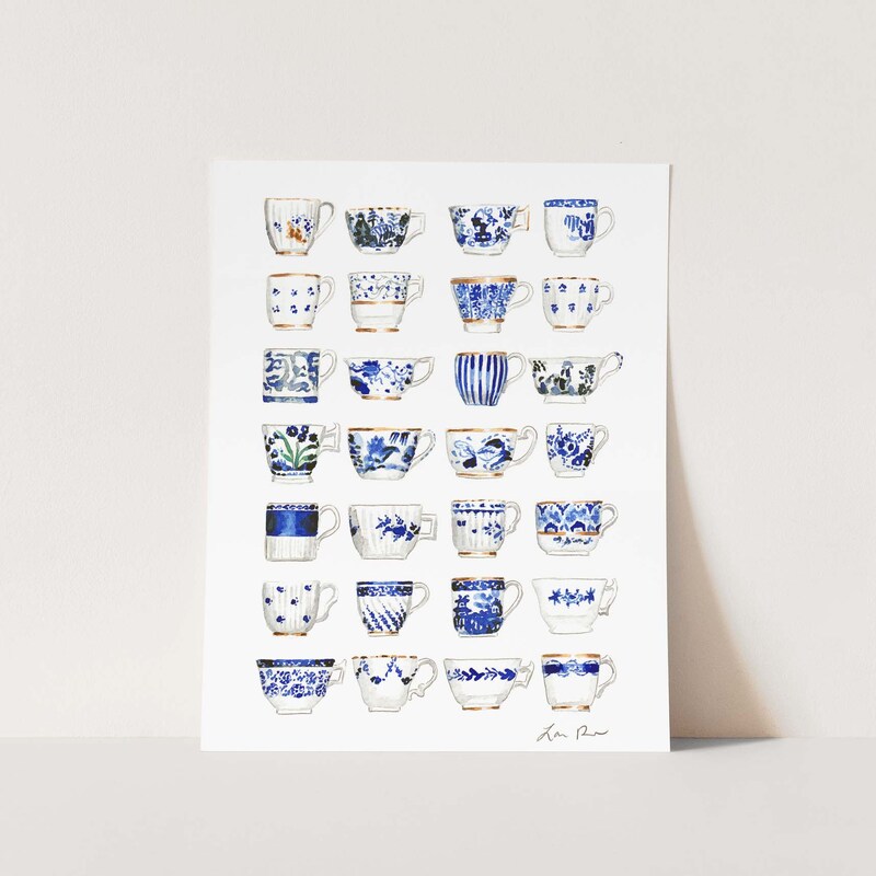 Teacup Art Print - Etsy