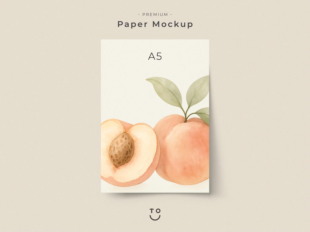 A5 Flyer Mockup PSD - Soft Minimal Paper Mockup - Realistic Shadows ...