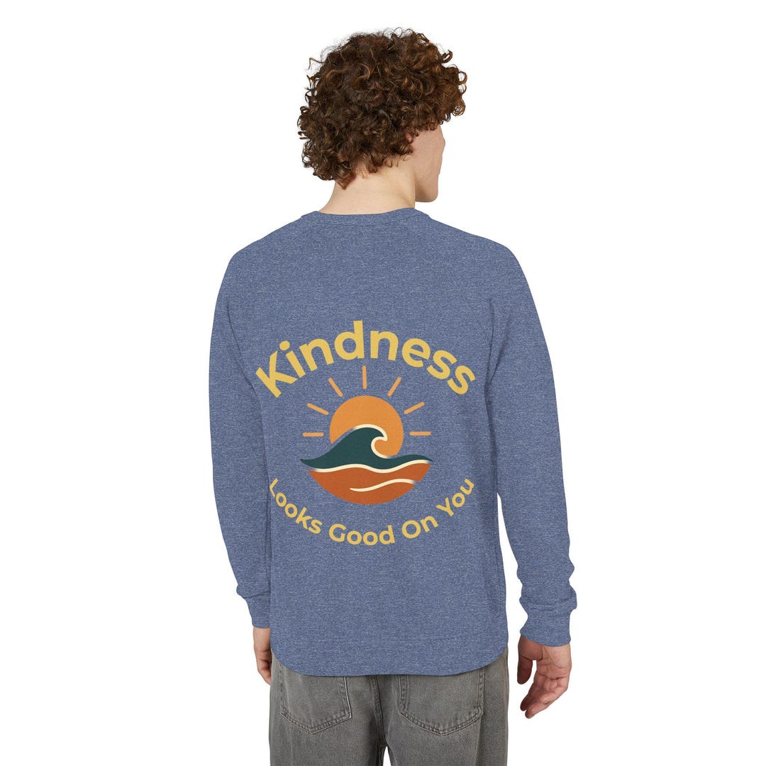 Kindness Looks Good on You Retro Sunset Shirt - Vintage Sun Wave Tee - Etsy