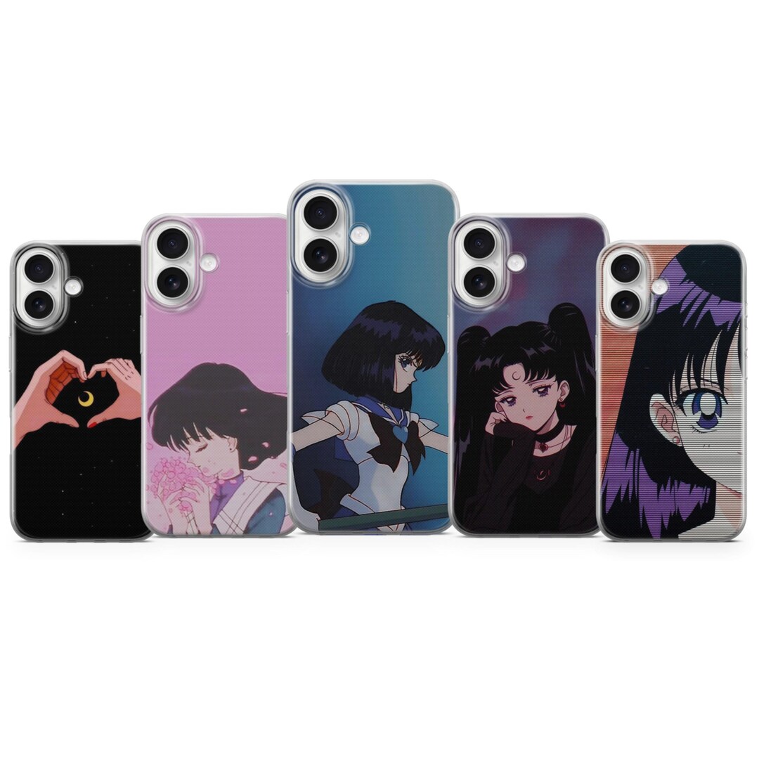 Sailor Saturn Phone Case Hotaru Tomoe for iPhone 17pro, 16, 15, 14, 13 ...