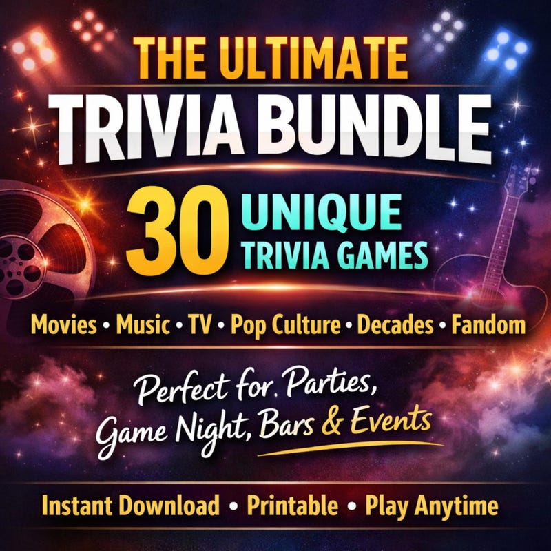 Trivia Night Kits - Etsy