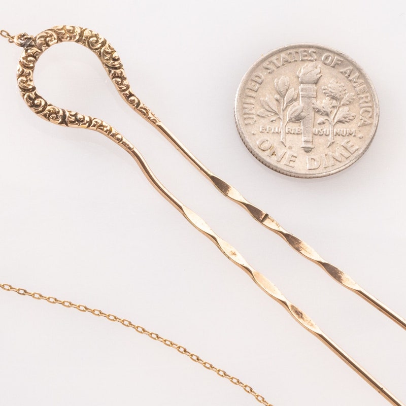 Antique Hair Pin - Etsy