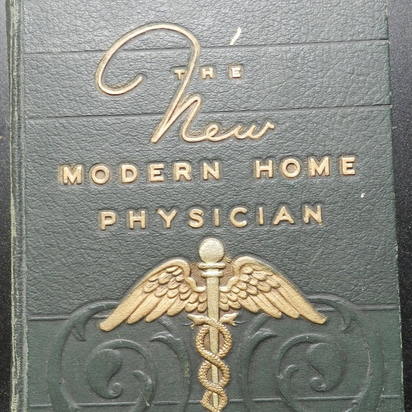 Vintage Medical Book - Etsy