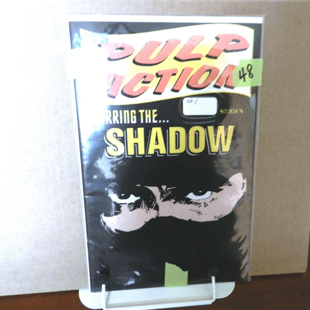Vintage Pulp Action #1 Comic Starring the Shadow- 1999 Reproduction of ...