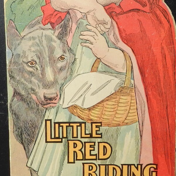 Little Red Riding Hood Antique Book - Etsy