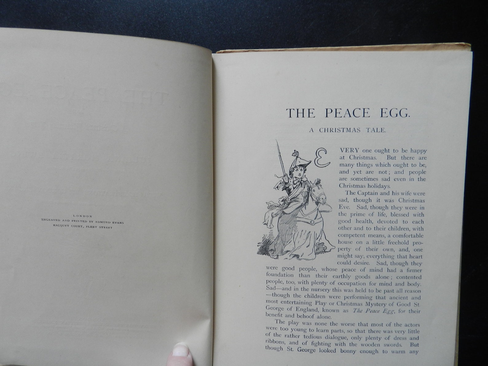 Antique Book the Peace Egg and a Christmas Mumming - Etsy