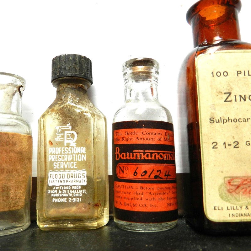 Antique Medicine - Etsy