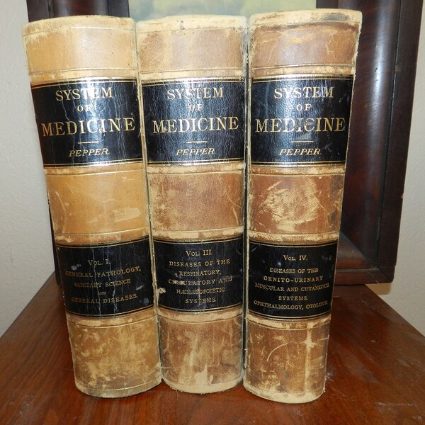 Antique Medical Books - Etsy