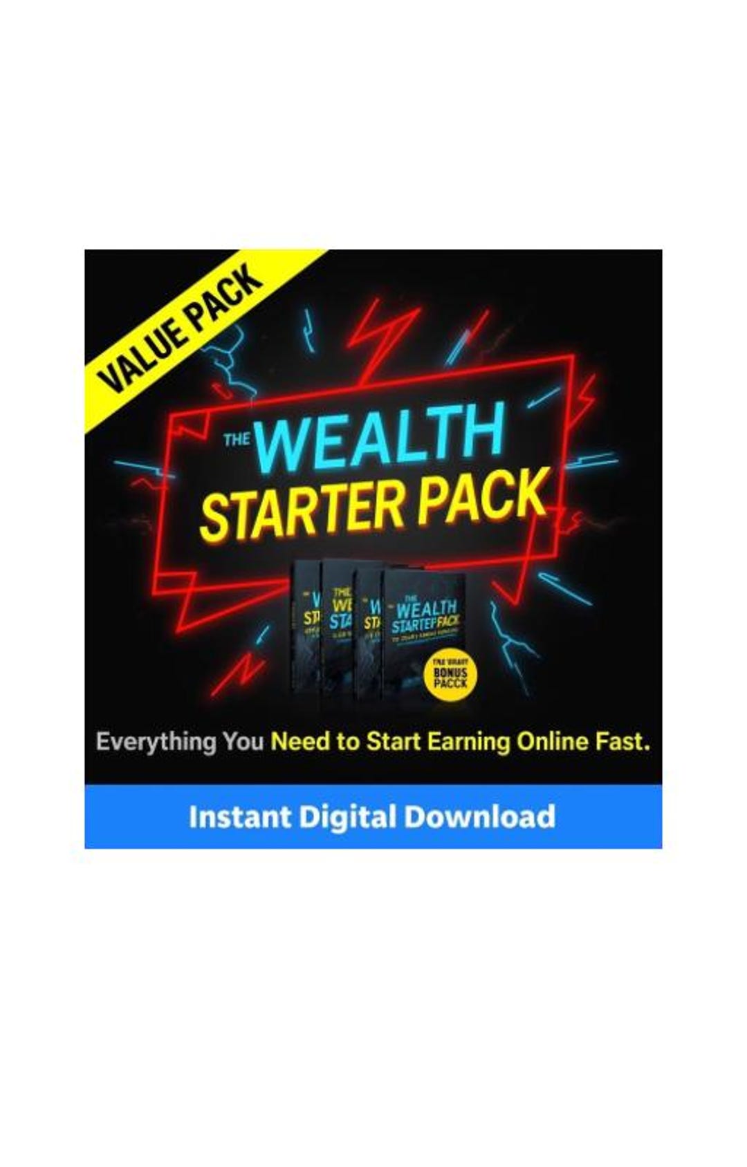 Wealth Starter Pack | Money Planner & Side Hustle Blueprint (digital ...