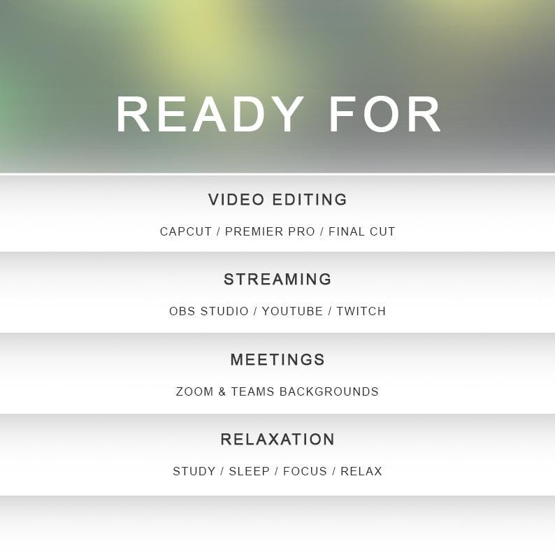Sky Retreat Ambient Background Video – 4K Loopable Ambience Clips ...