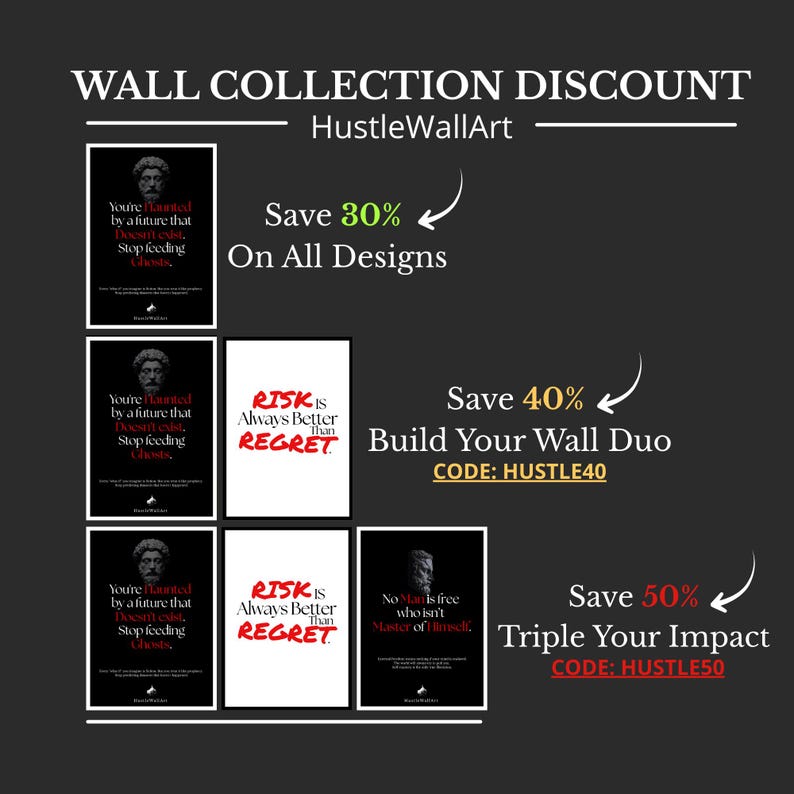 You Are Haunted by A Future That Doesn't Exist | Anxiety Relief Poster ...