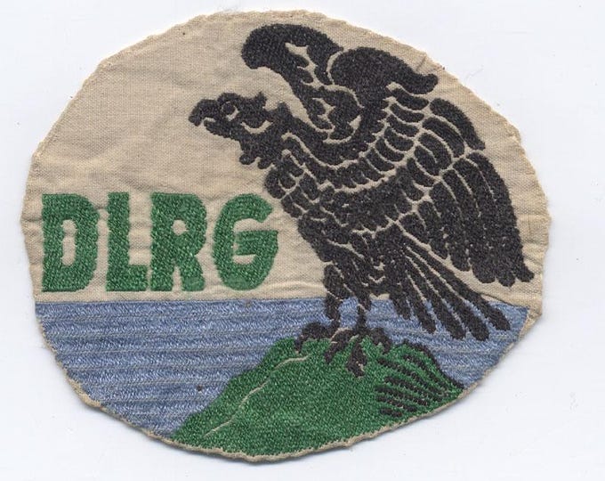 Germany DLRG Life Saving Society Cloth Patch C1940s - Etsy