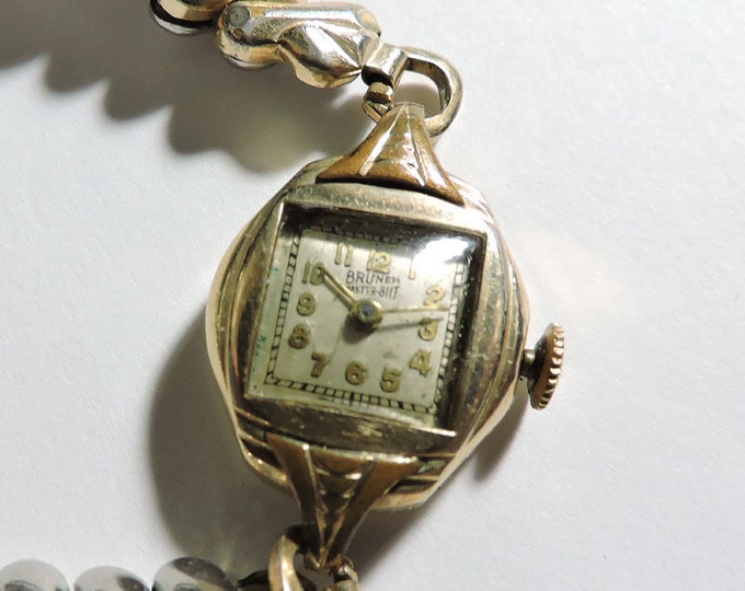 10K Gold Filled 17 Jewels Bruner Masterbilt C1940 Parts or Fix - Etsy