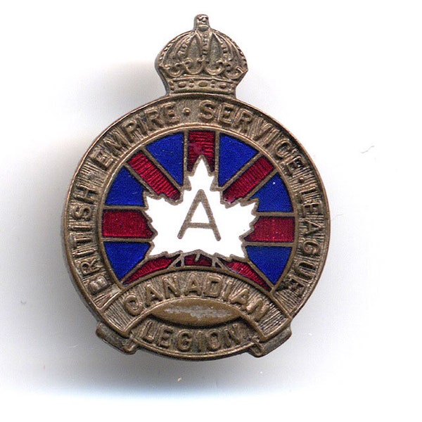 Canadian Legion Pin - Etsy Canada