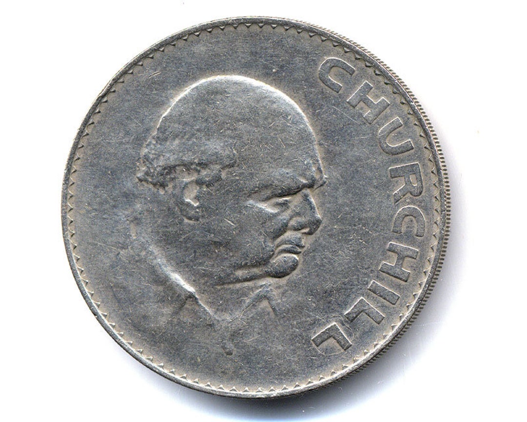 Sir Winston Churchill 1965 Crown Coin - Etsy