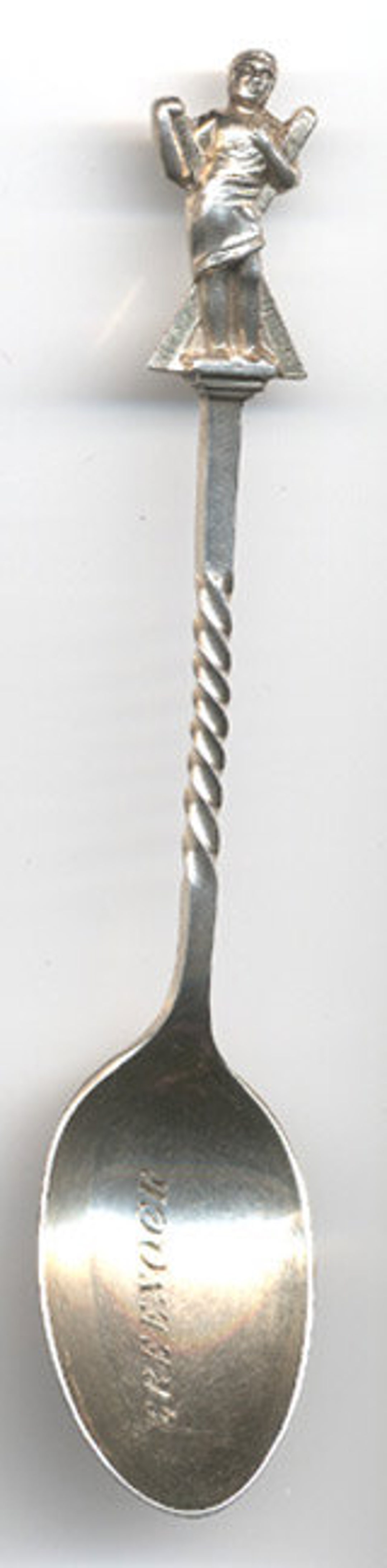 Antique Sterling Scotland Spoon...solid Silver Souvenir Spoon ...