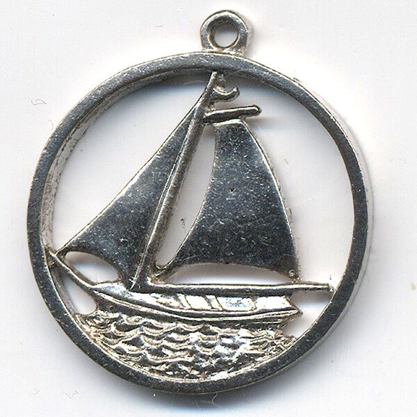 Sailboat Charm - Etsy