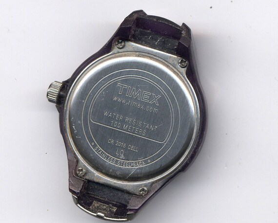 Ladies TMX Purple Dial Analog Watch by Timex - Gem