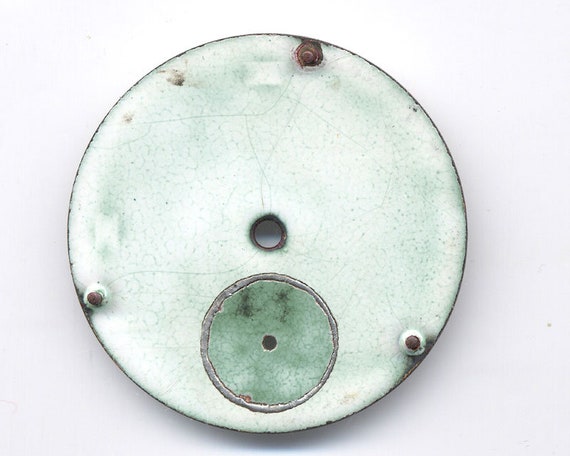 Antique Waltham Porcelain Pocket Watch Dial - 42 mm - Gem