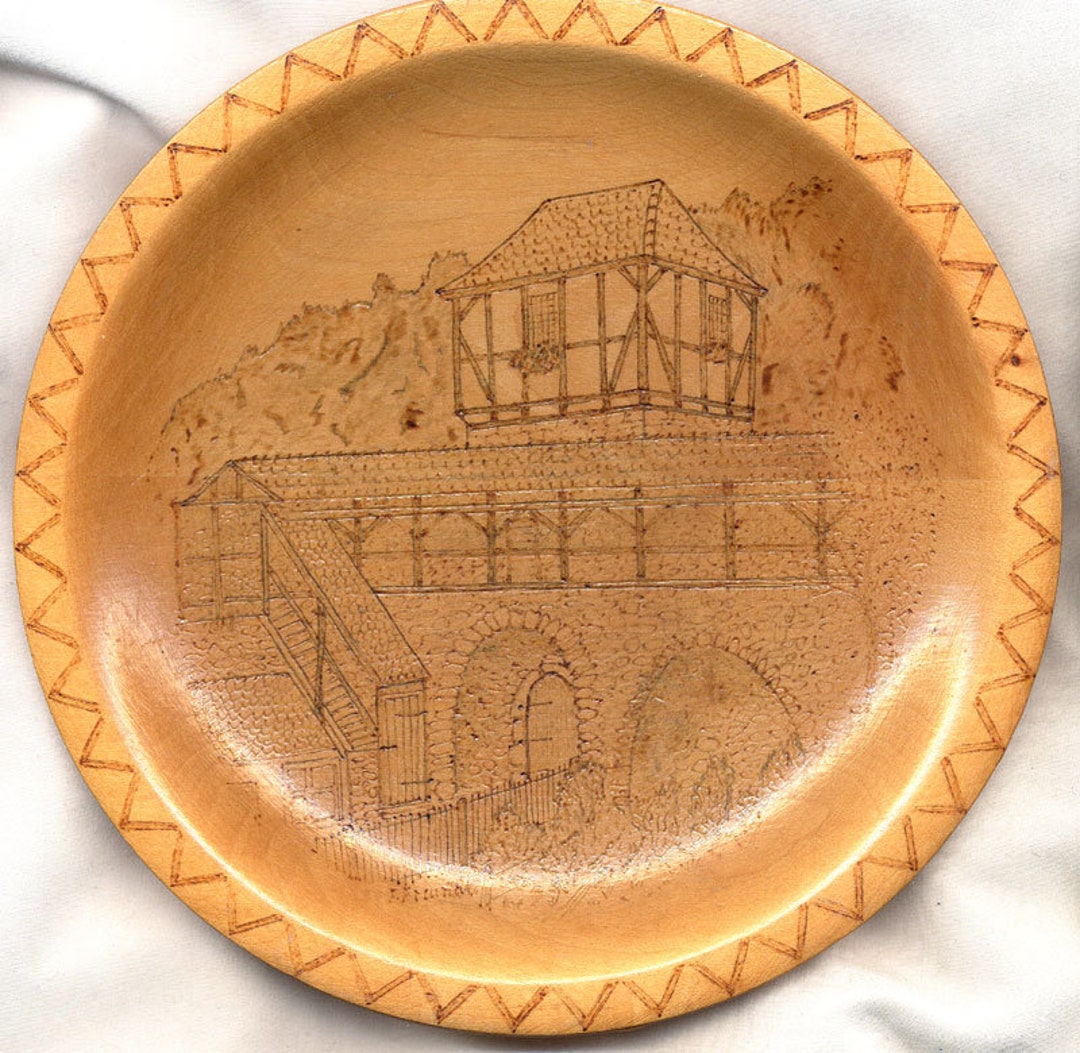 Vintage German Wooden Wall Decoration’homberg’ C1960s - Etsy