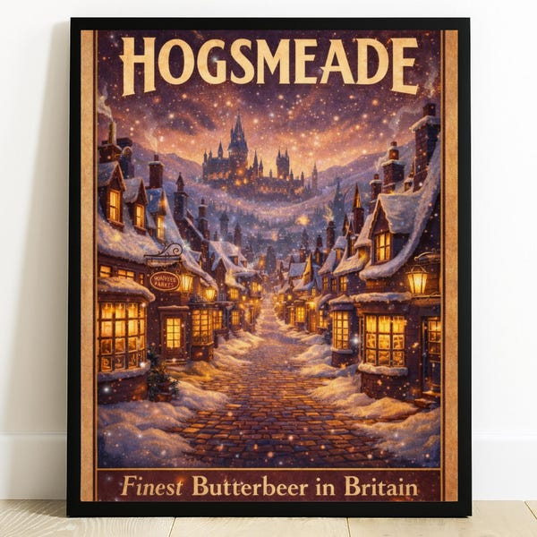 Hogsmeade Poster - Etsy