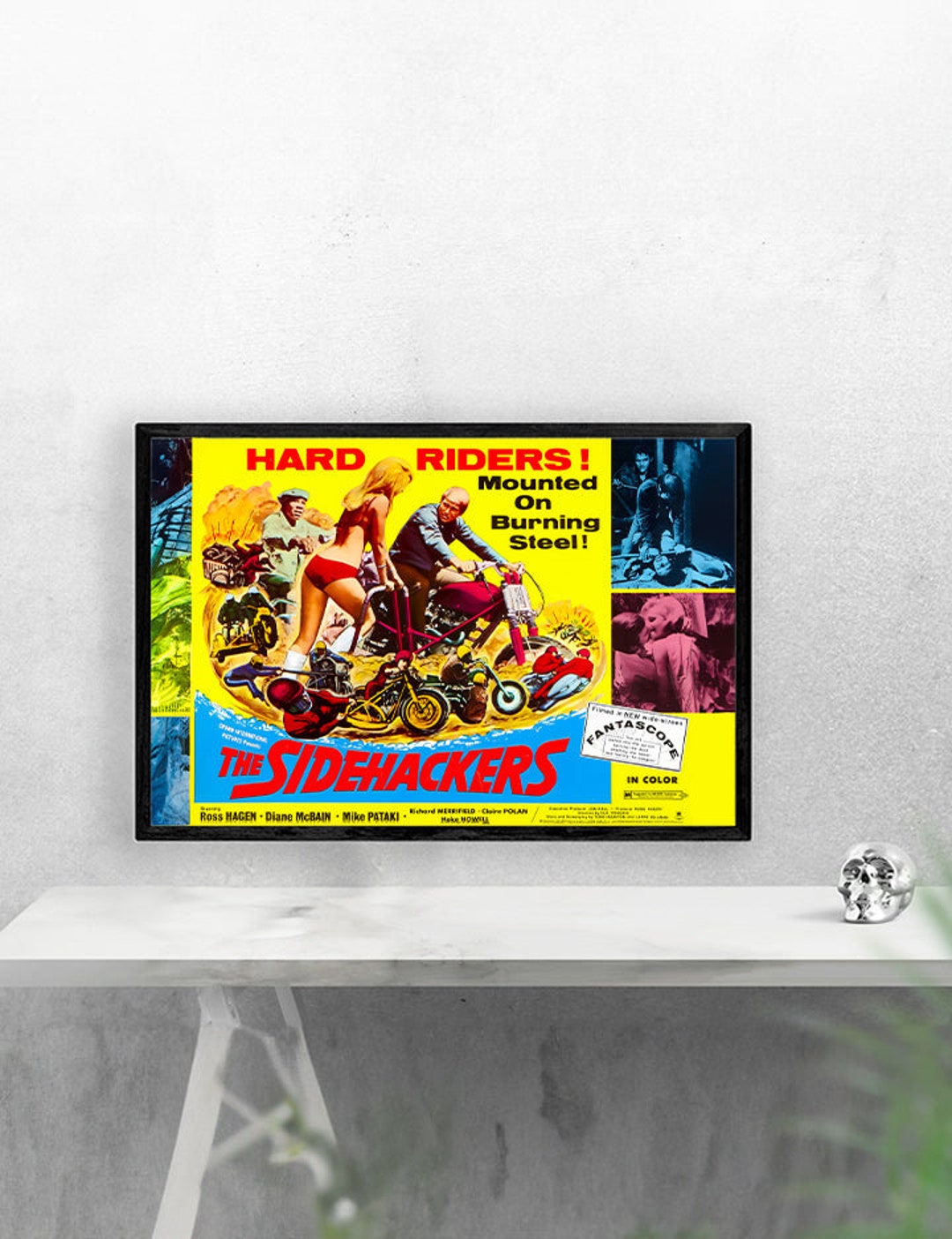 Vintage Movie the Side Hackers Poster Print - Etsy