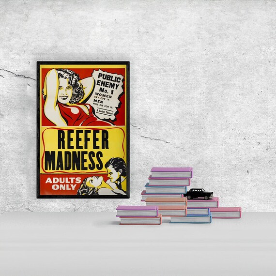 Reefer Madness Movie Quotes Vintage Reefer Madness Poster T Shirt
