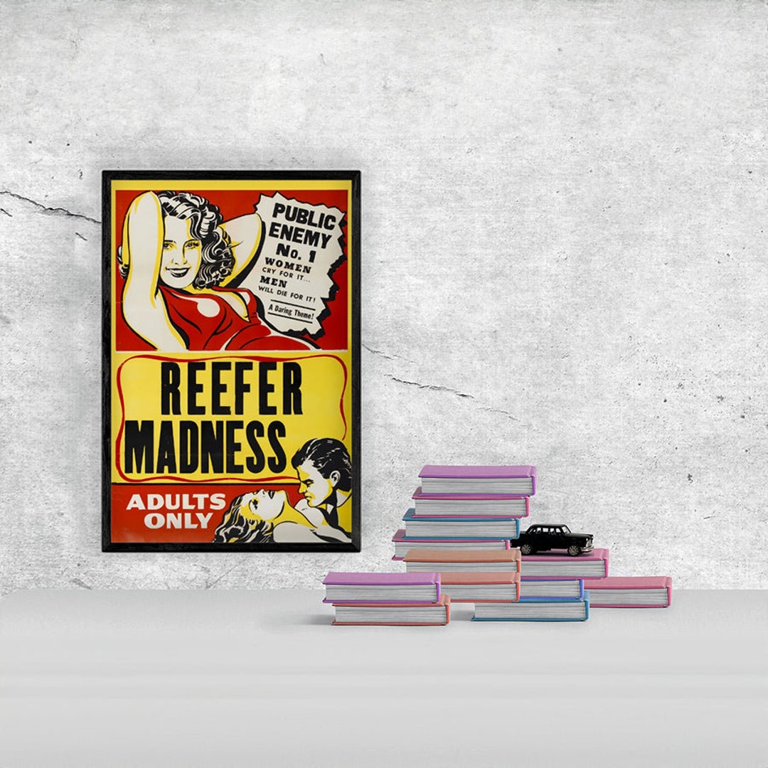 Vintage Movie Reefer Madness Remastered Print - Etsy