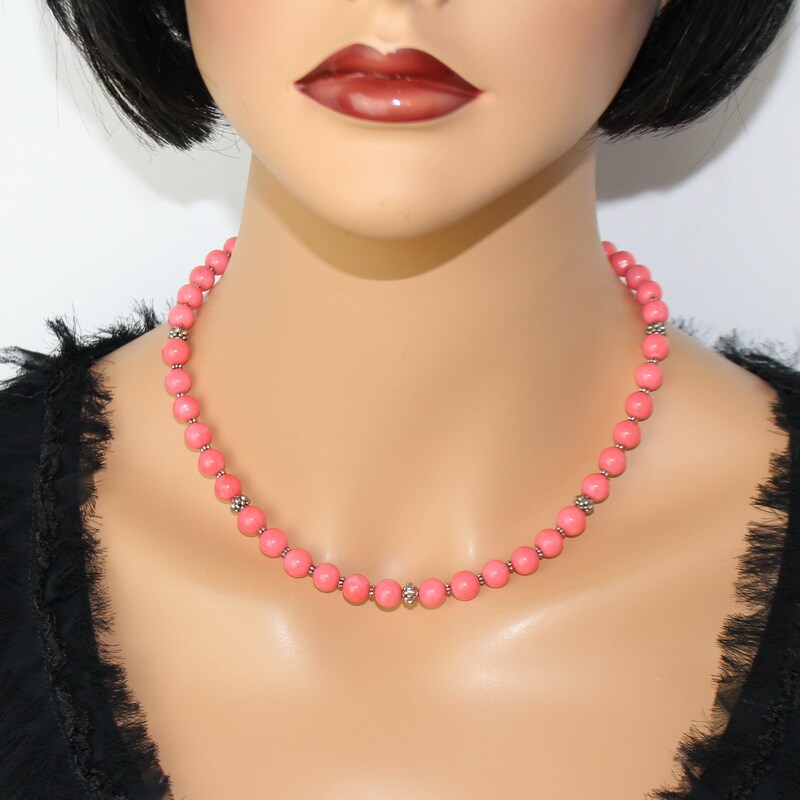 Pink Coral Jewelry - Etsy