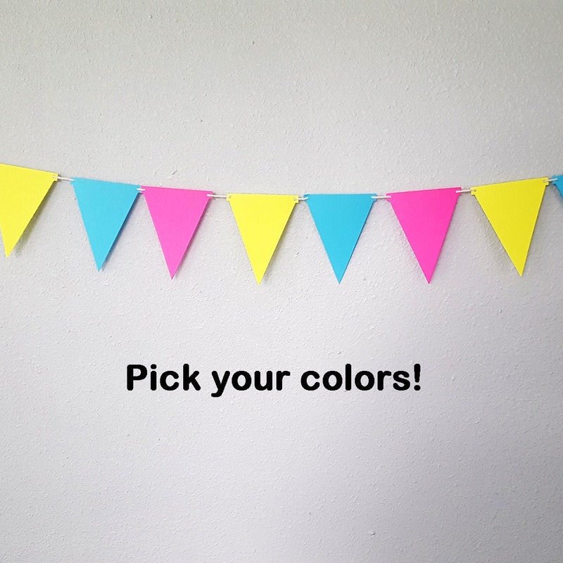 Triangle Banner - Etsy