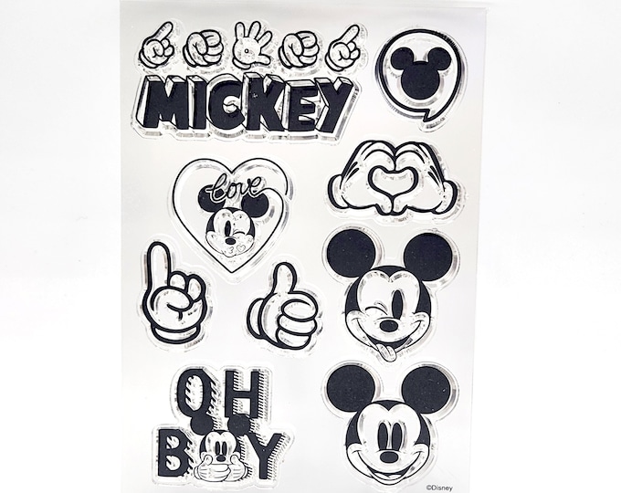 Officially Licensed Mickey Mouse Stamp, Disney Stamps, Mickey Hands ...