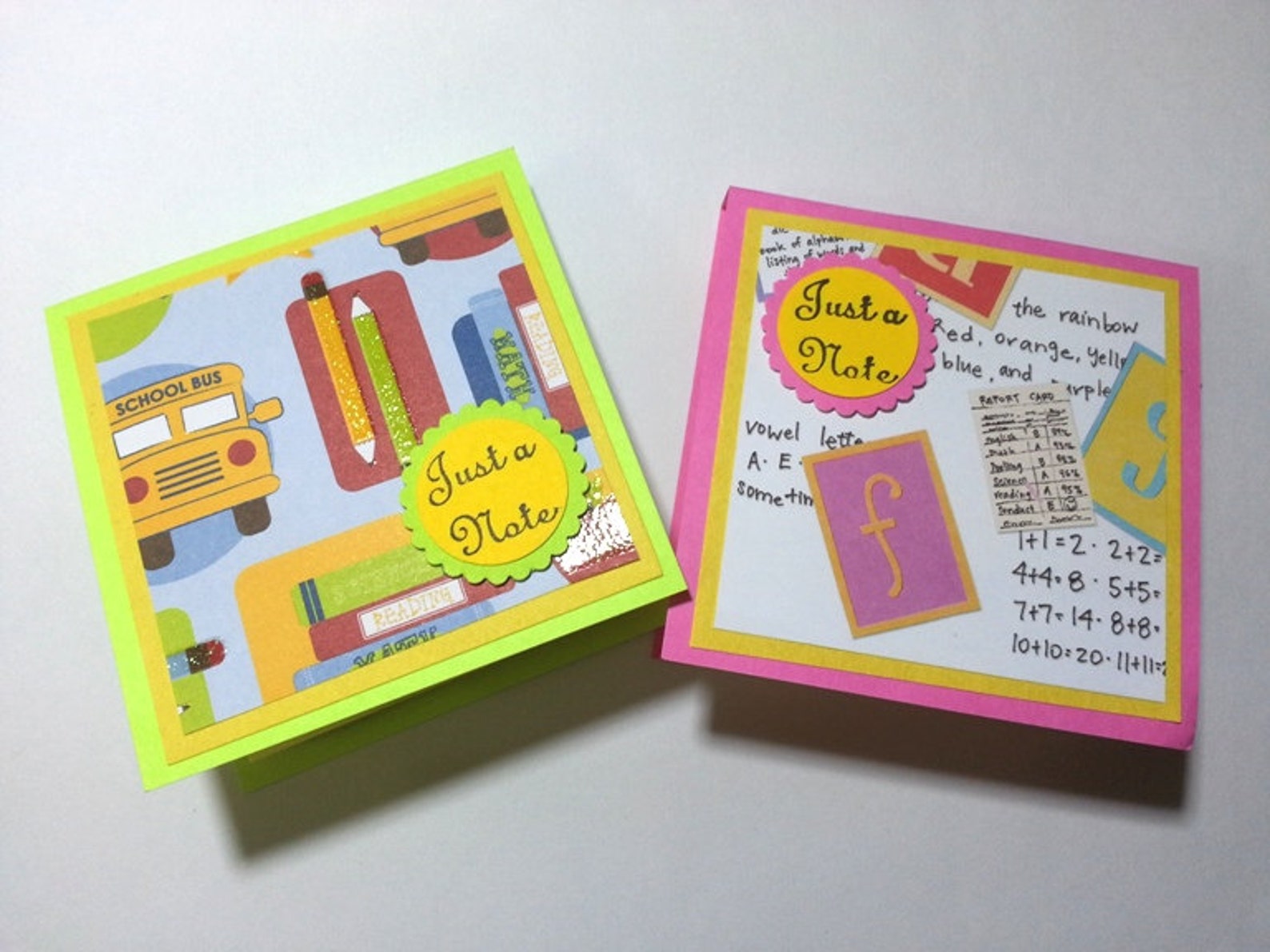 Teacher Pads School Themed Sticky Notes Teacher Note Pads - Etsy