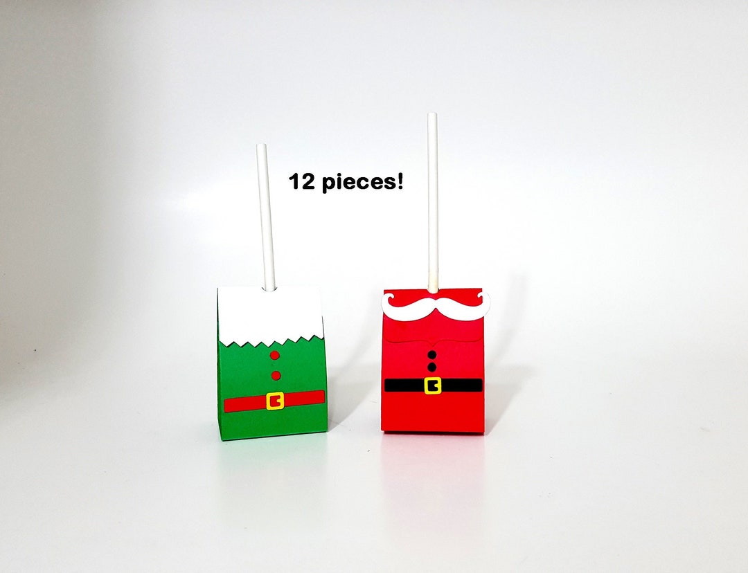 Christmas Lollipops, Christmas Classroom Giveaways, Santa Lollipop ...