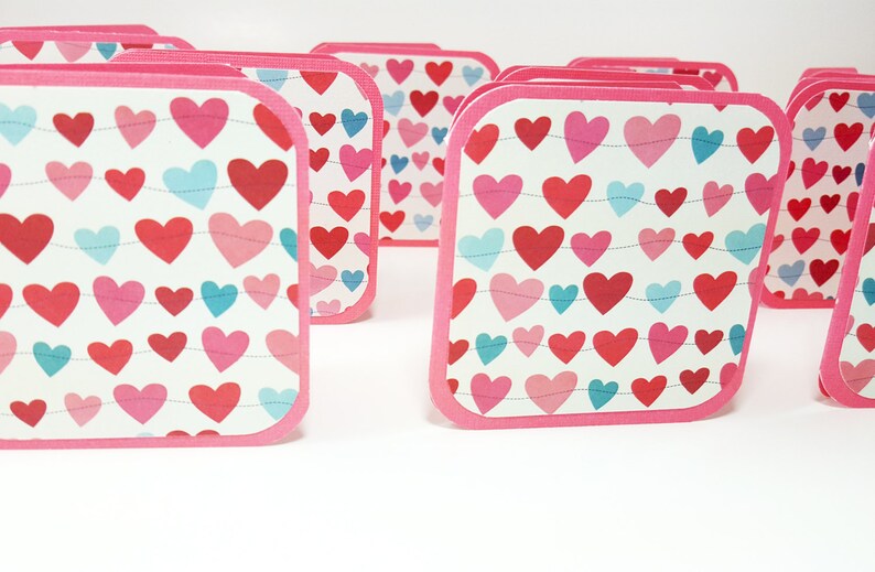 Heartstrings Mini Cards, Heart Strings, Colorful Hearts, Valentine ...
