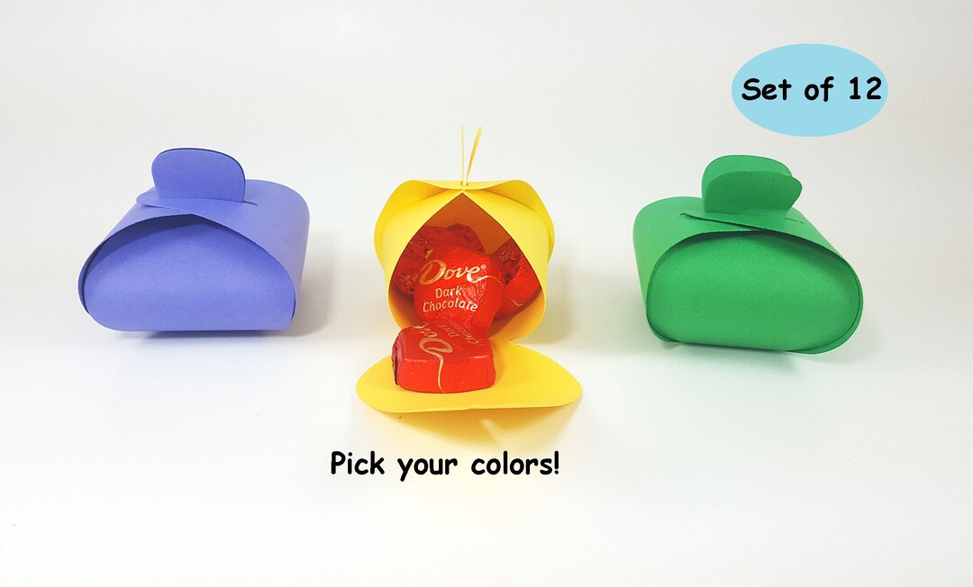 Bonbon Box, Wedding Favor Box, Bonbon Favor Box, Candy Box, Treat Box ...