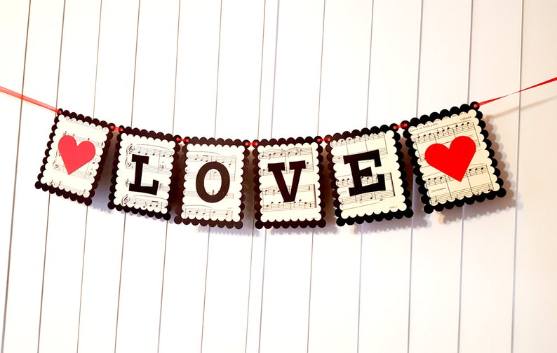 Wedding Banner Love Banner Wedding Love Banner Musical - Etsy