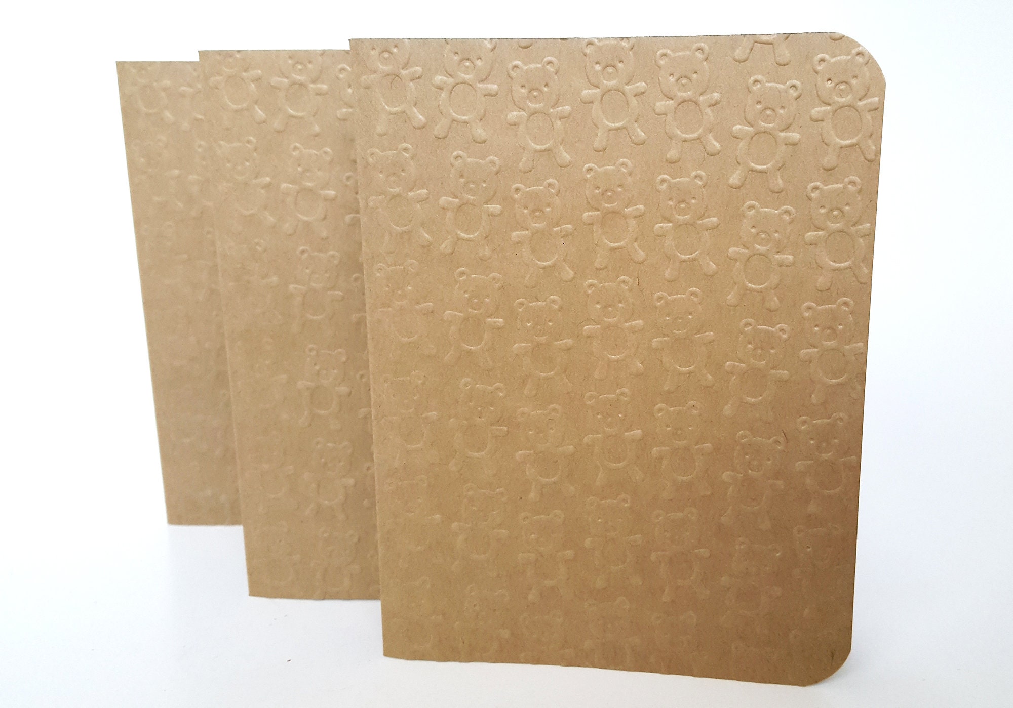 Teddy Bear Cards Embossed Teddy Bears Teddy Bears Stationery - Etsy