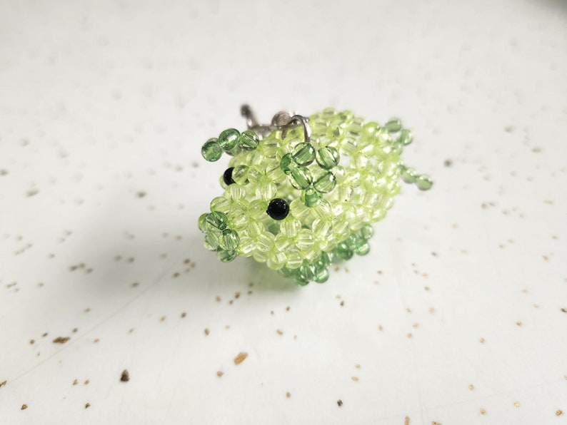 Beaded Pig, Pig Keychain, Beaded Pig Keychain, Pink Pig, Cute Piggy ...