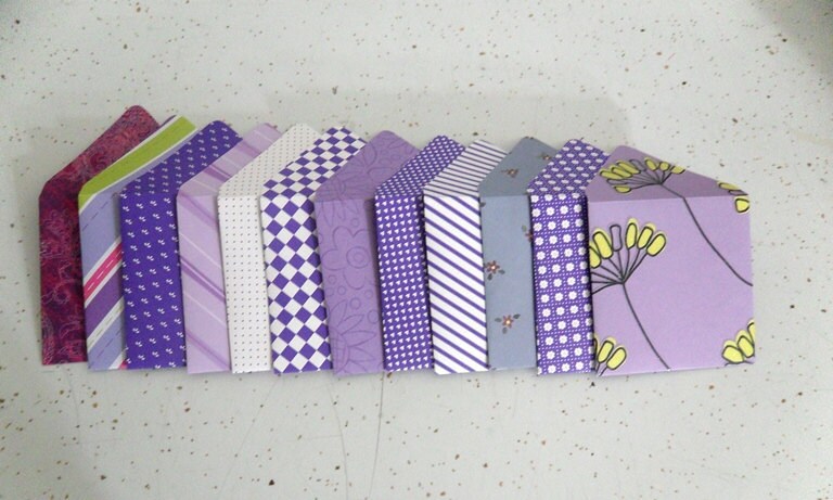 Square Note Envelopes Mini Envelope Scrapbook Envelope - Etsy