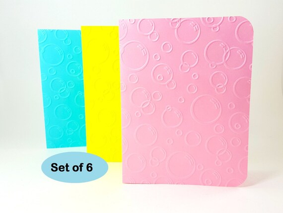 Bubbles Embossed Card Bubbles Card Blowing Bubbles Card | Etsy