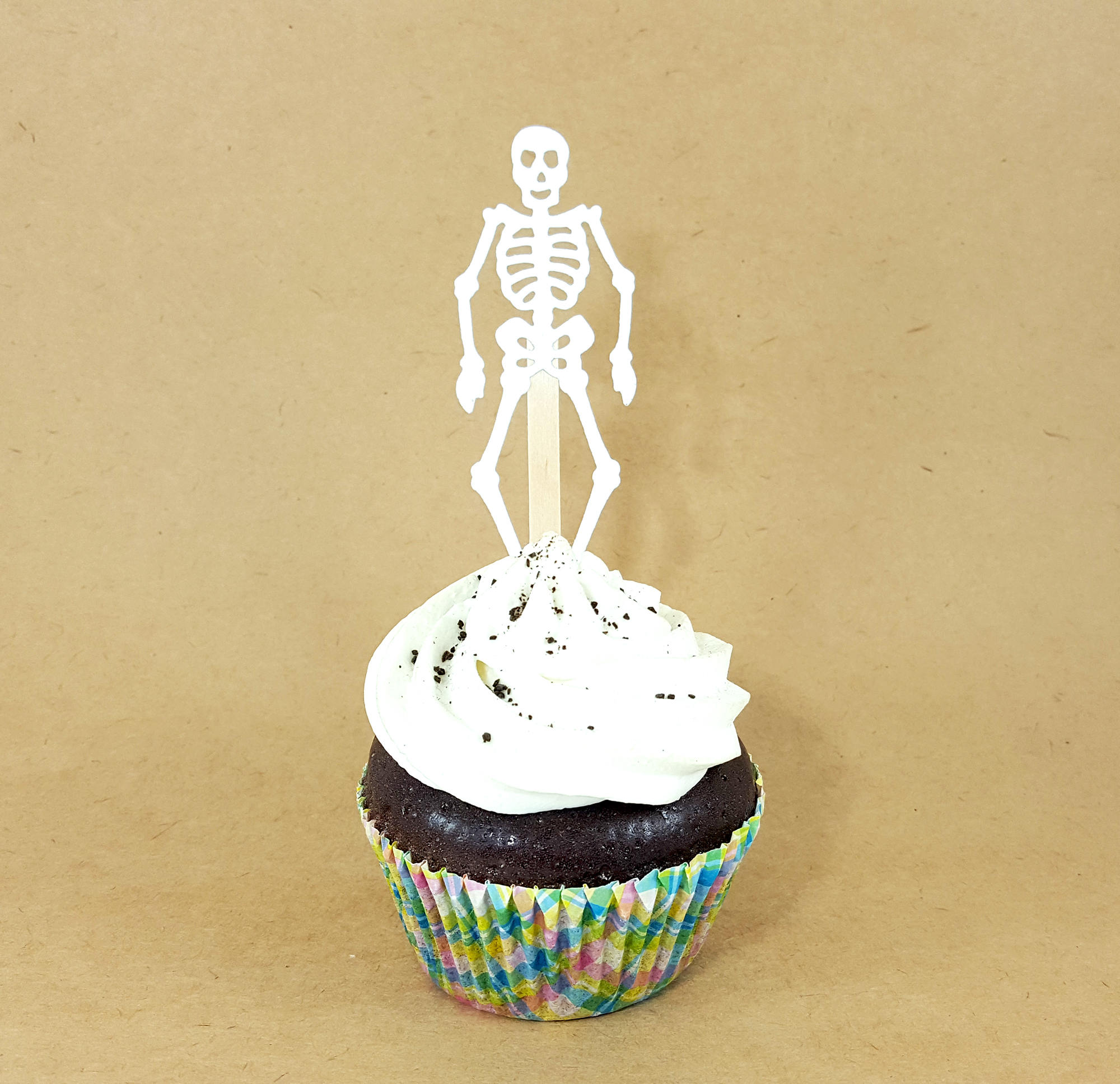Skeleton Cupcake Topper - Etsy