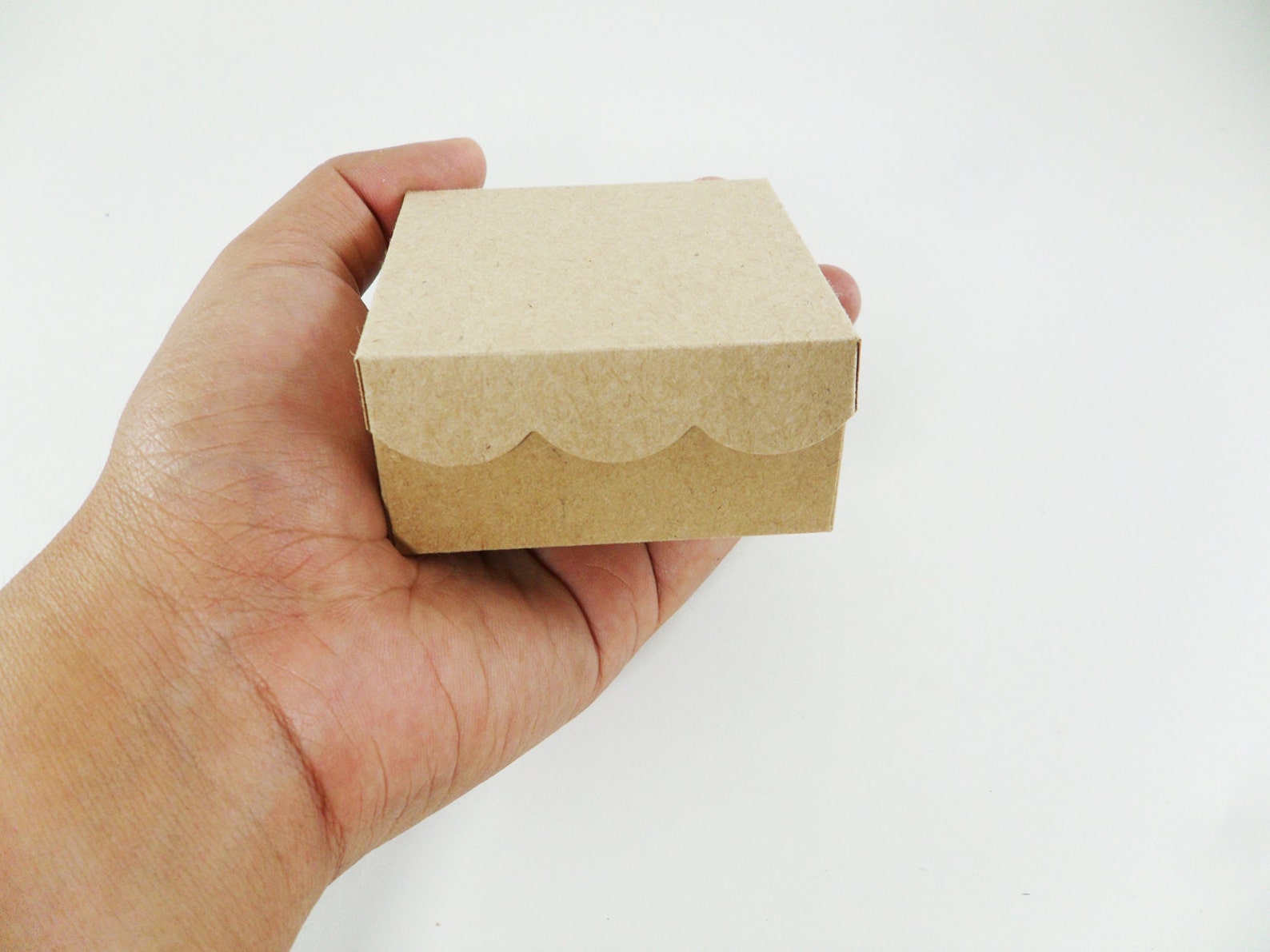Scallop Box Treat Box Scallop Treat Boxes Wedding Treat - Etsy
